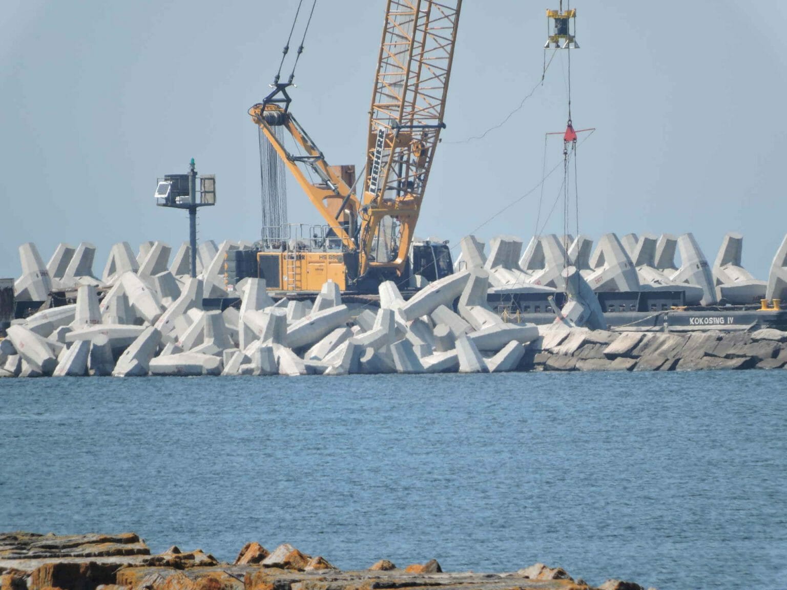 Breakwall & Revetment Construction | Kokosing