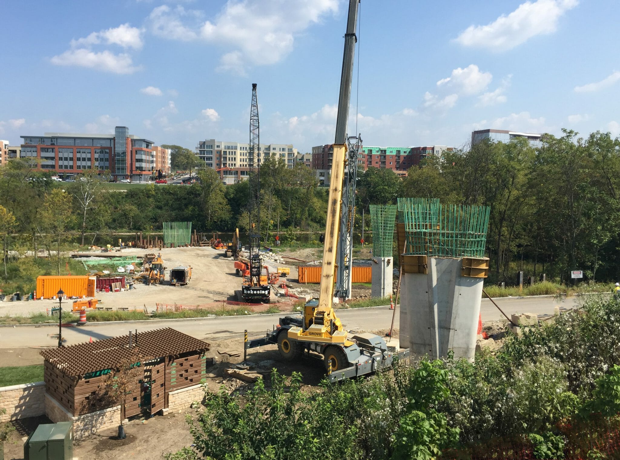 Dublin Link Pedestrian Bridge - Kokosing