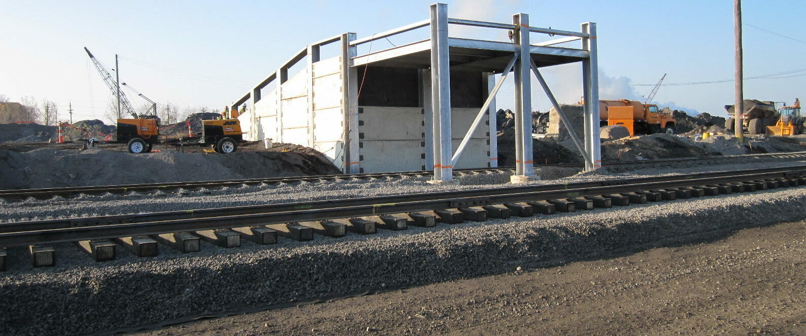 Railroad Spur for Coke Transfer - Kokosing