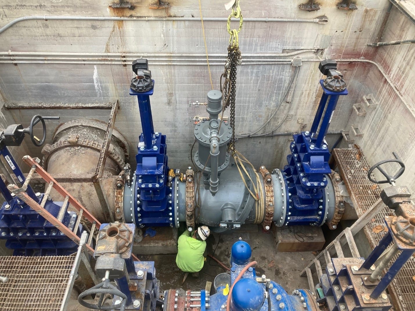 Toledo Collins Park Water Treatment Plant High Service Pump Station ...
